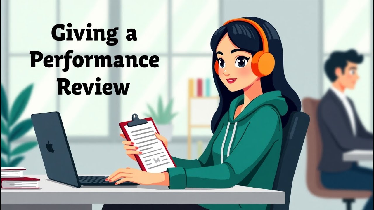 Giving a Performance Review – Corporate English Dialogue | English ...