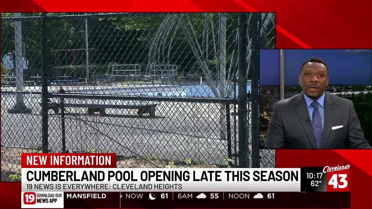 Cleveland Heights delays opening of Cumberland Pool - YouTube