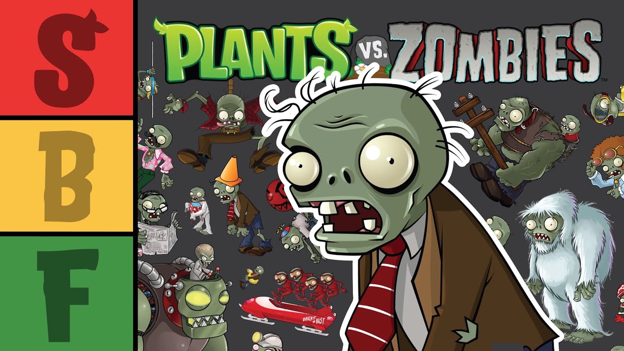 Ranking EVERY Plants vs. Zombies… Zombie - YouTube