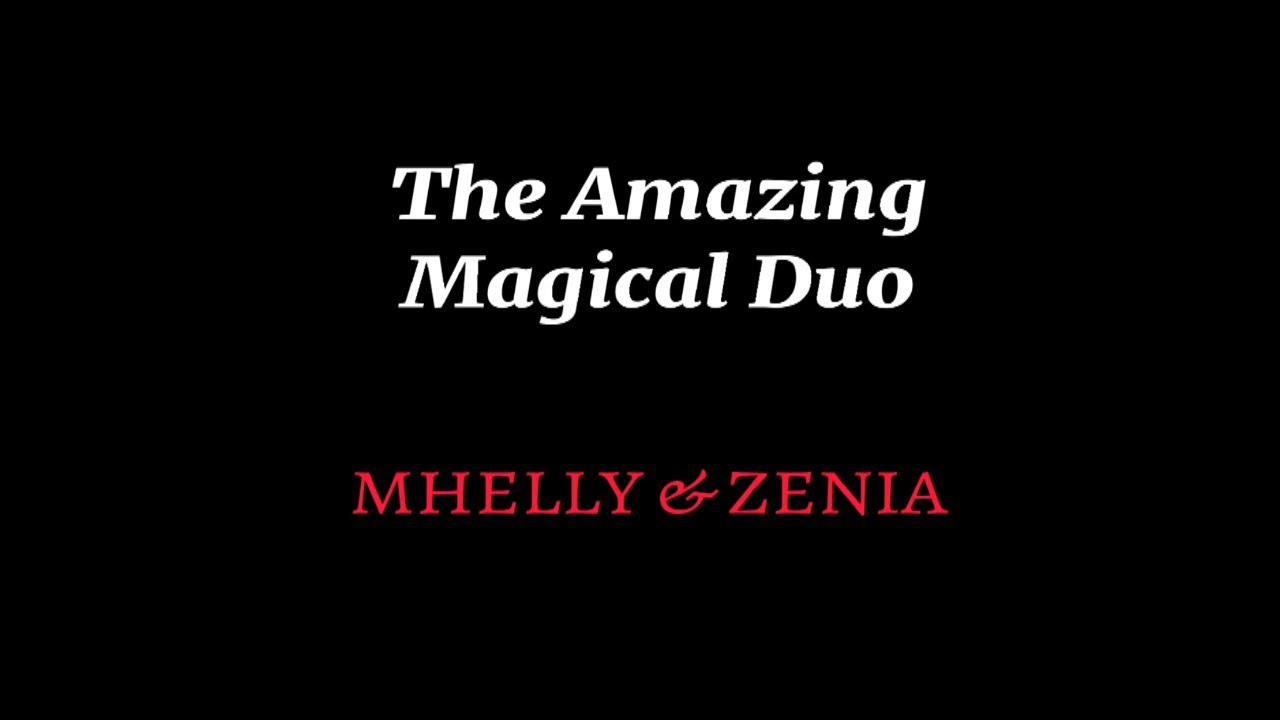 WALK AROUND MAGIC BY MHELLY & ZENIA | MAGICAL DUO - YouTube