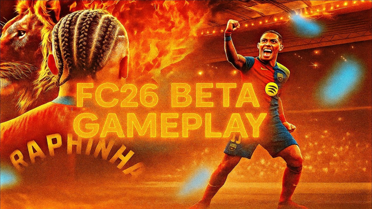 EA Sports FC 26 BETA Gameplay - FC Barcelona vs Arsenal | 4K60 Ultra ...