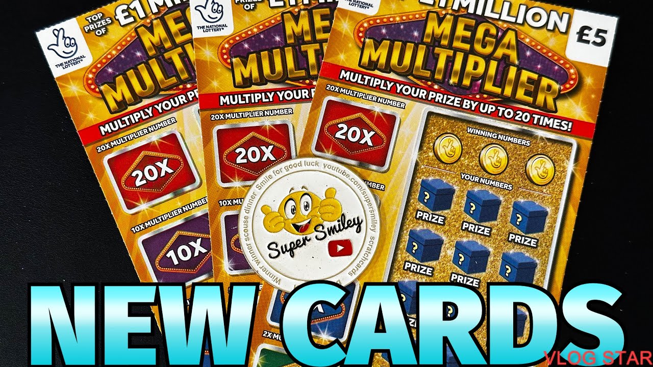 NEW MEGA MULTIPLIER SCRATCH CARD - YouTube