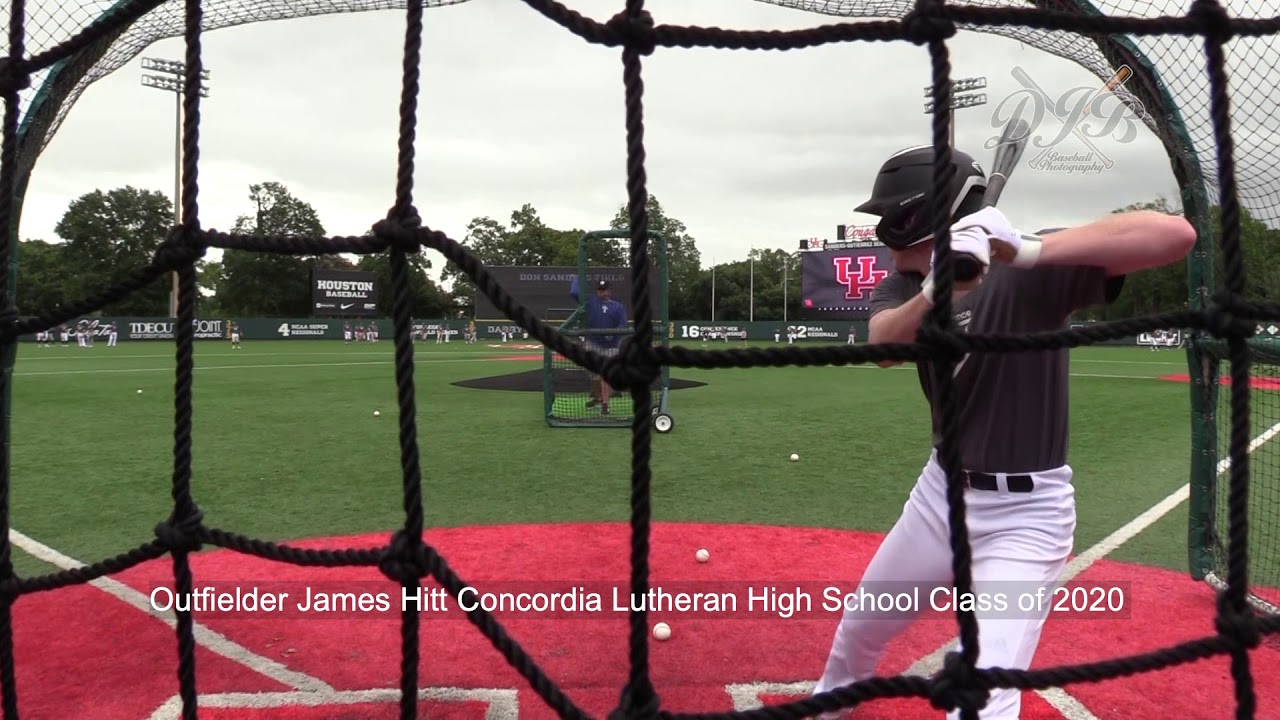 Outfielder James Hitt Concordia Lutheran High School Class of 2020 ...