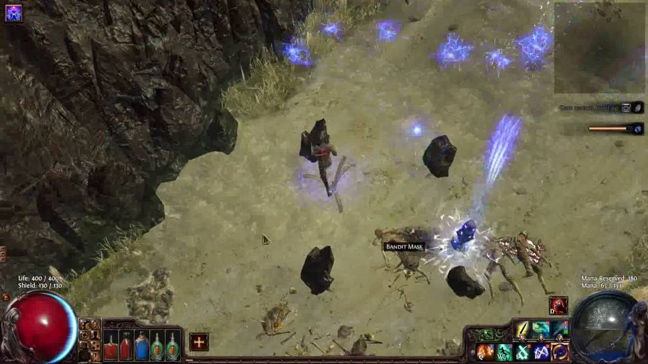Path of Exile Remote Mine build part 1 - YouTube