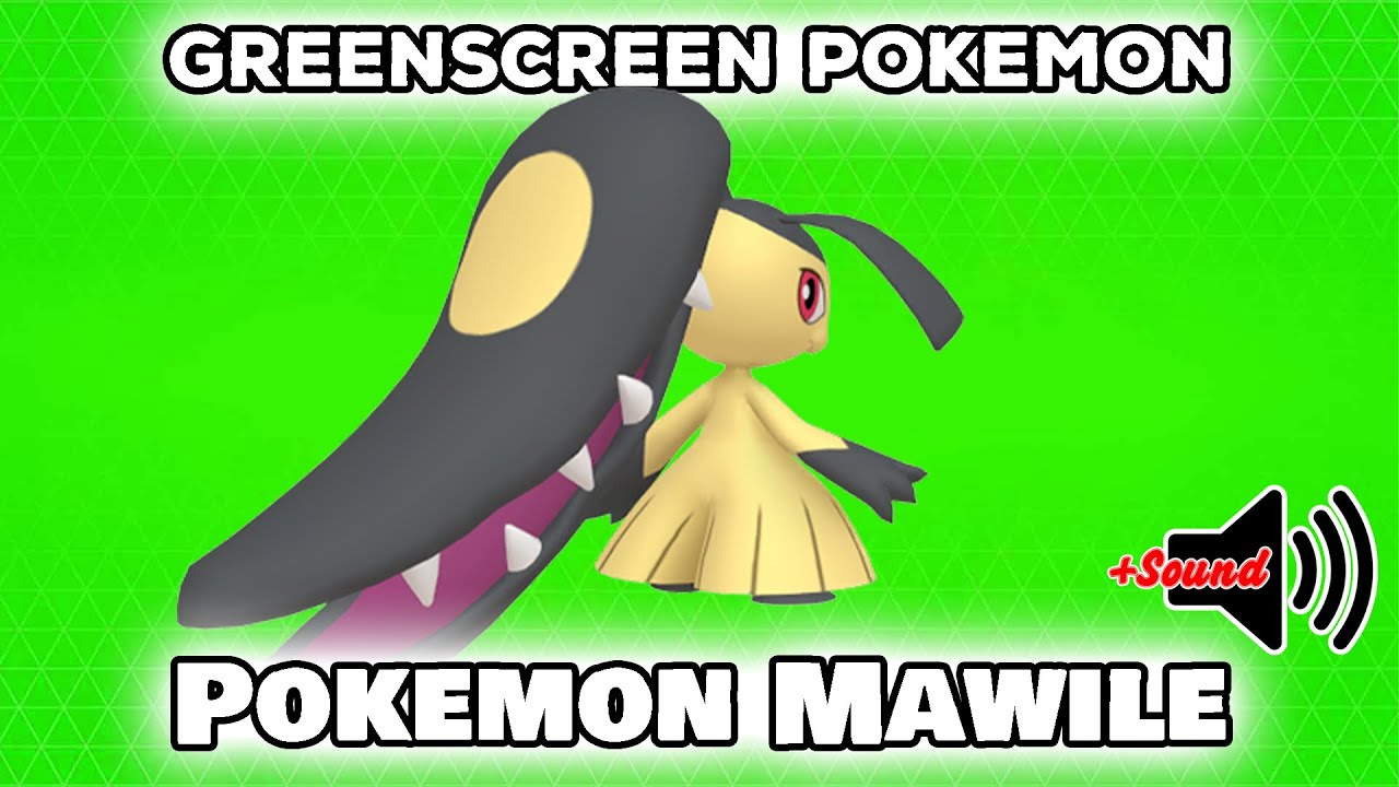 Pokemon Mawile | GreenScreen | Pokémon GO | 👍POGOTUBE - YouTube