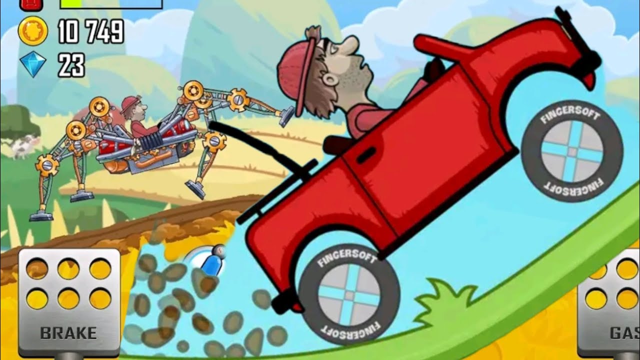 Best Crazy Hill Climb Racing - YouTube