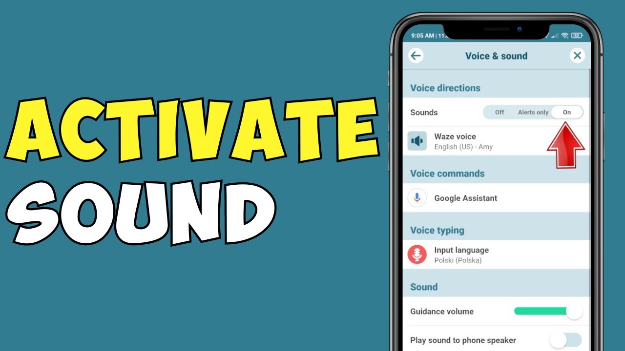 How To Activate Sound On Waze App YouTube How To Activate Sound On Waze App YouTube