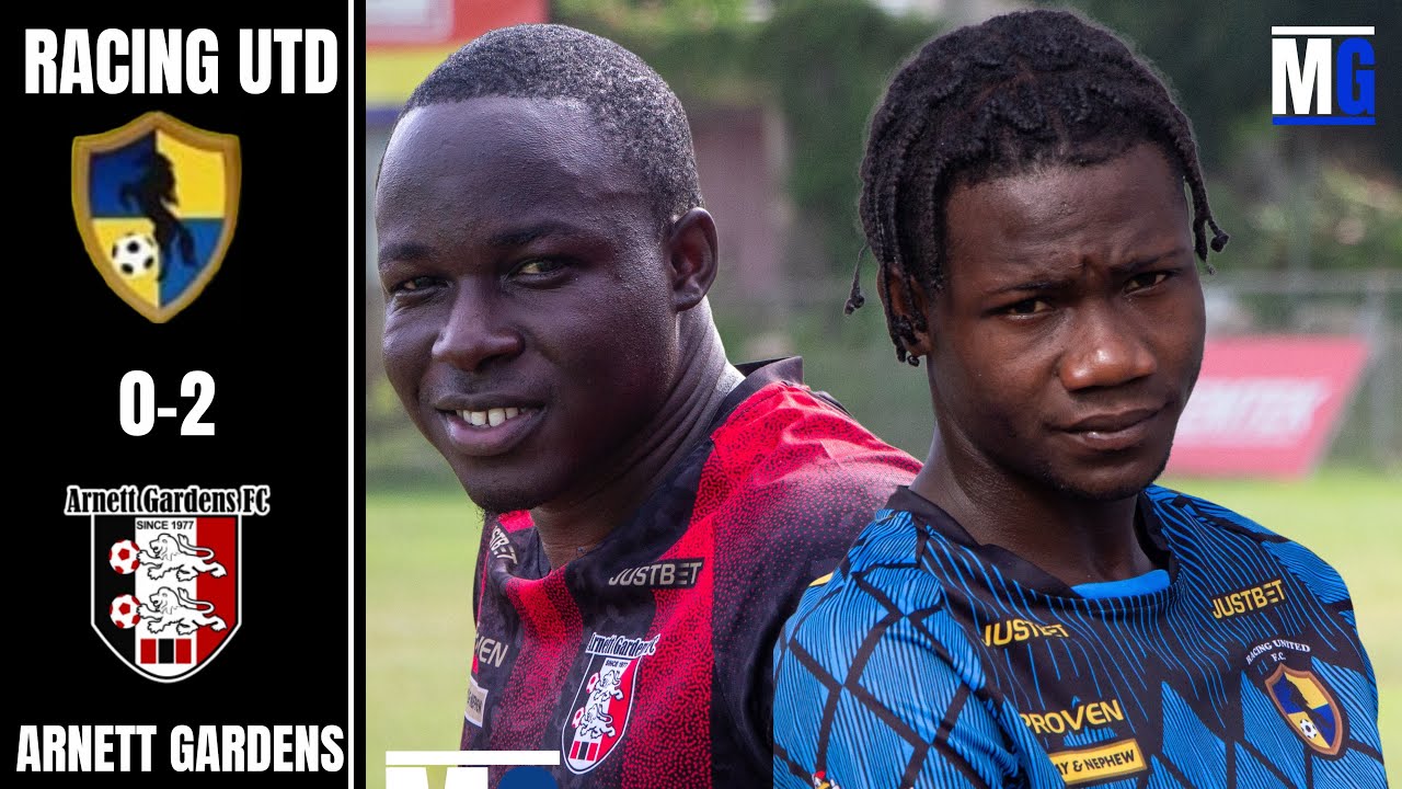Racing United 0-2 Arnett Gardens Full Match Extended Highlights ...