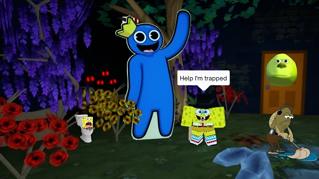 ROBLOX Rainbow Friends FUNNY MOMENTS (Memes/FunnyMoments) - YouTube