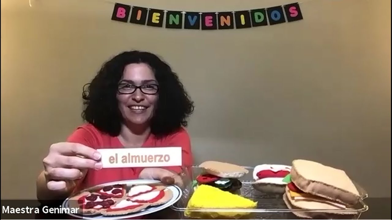 Lunch Food in Spanish - El Almuerzo - YouTube