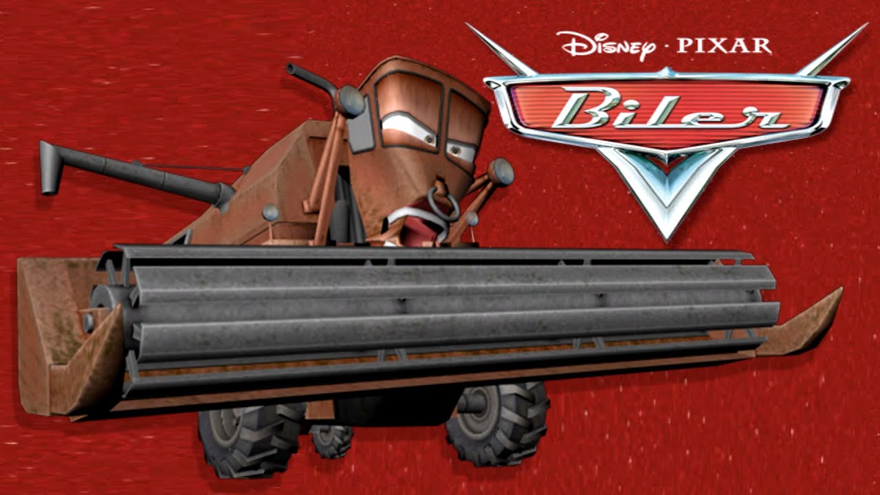 DANSK BILER DISNEY SPIL EPISODE LYNET MCQUEEN - Tractorvælting ...