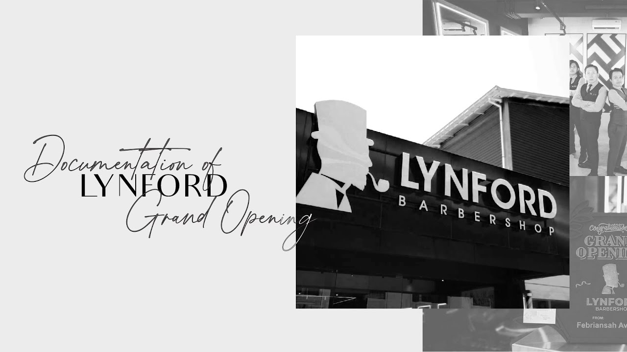 EVENT FILMS | OPENING OF LYNFORD - YouTube