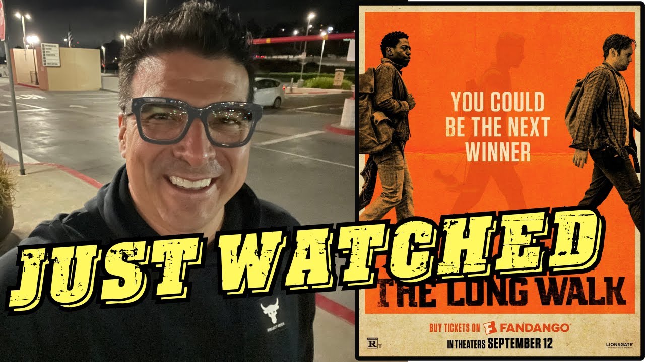 THE LONG WALK Out of the Theater REACTION | Stephen King - YouTube