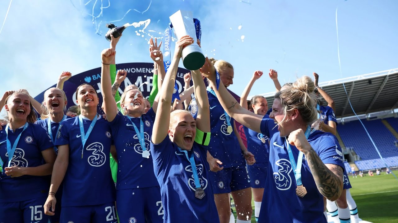 Chelsea women Crowned the WSL champion for the fourth time in a row ...