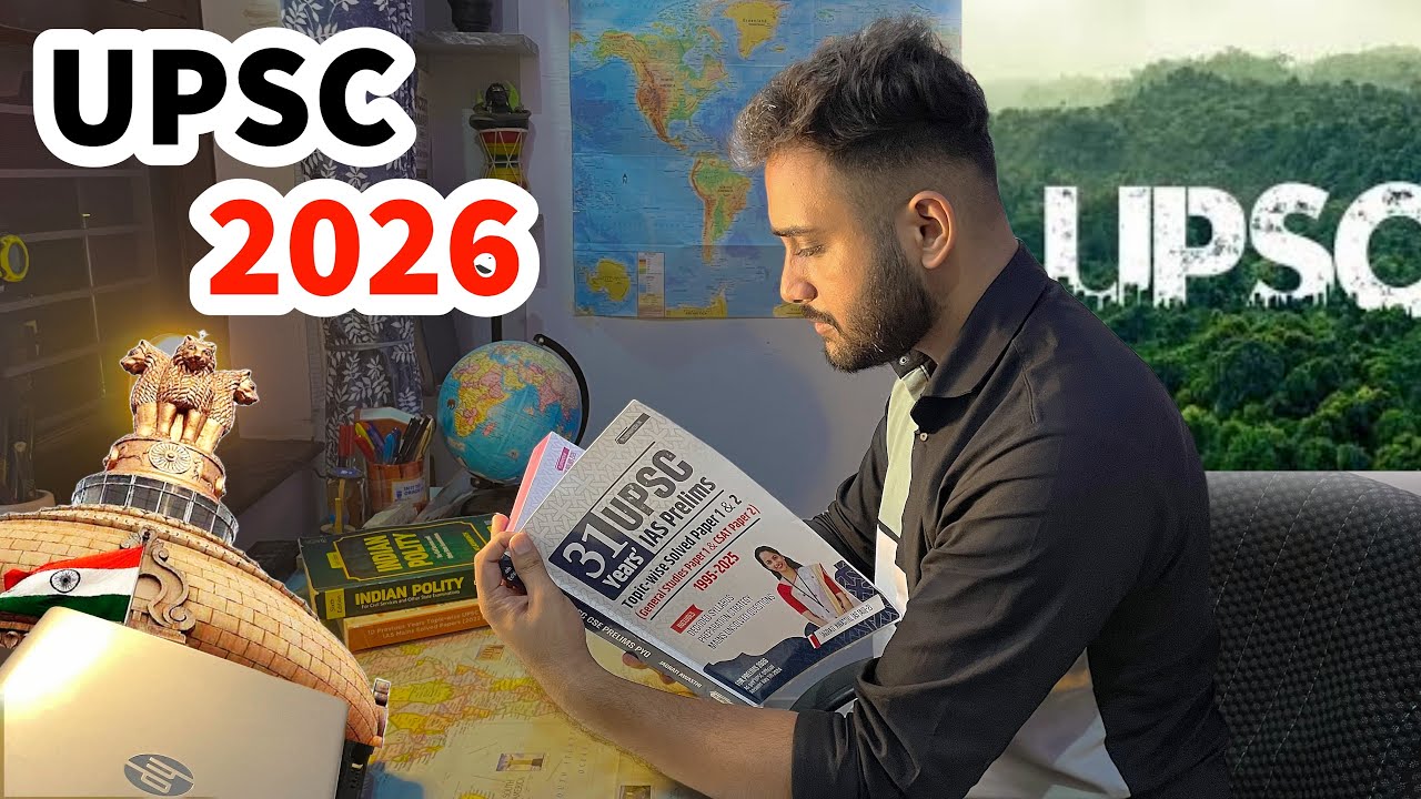 UPSC 2026 Strategy 🔥 One Book For UPSC Prelims 2026 📘 #upsc # ...