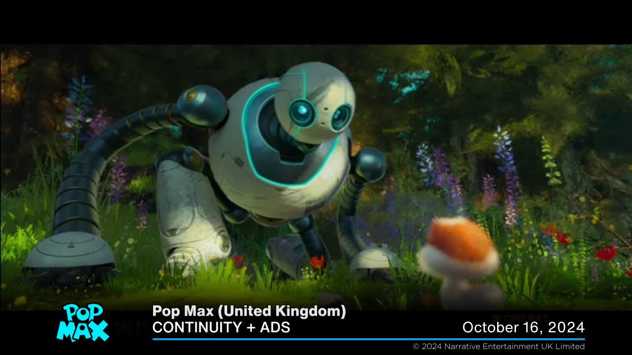 Pop Max (UK) continuity + ads | October 16, 2024 - YouTube
