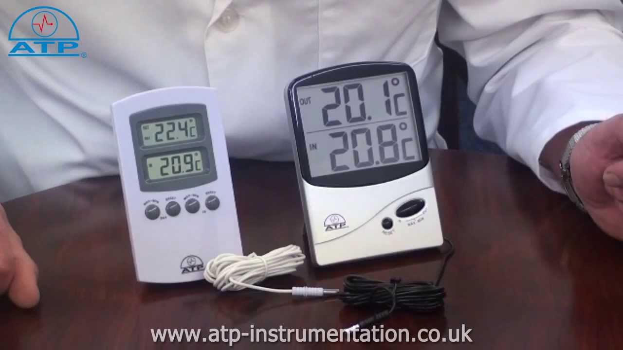 Dual Sensor Memory Thermometers | ATP Instrumentation - YouTube