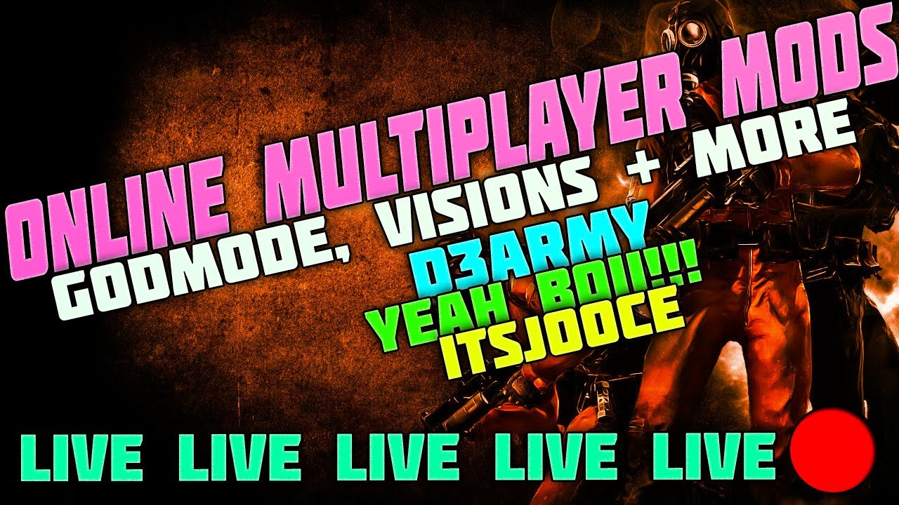[LIVE] BO2 Multiplayer MODS: GODMODE, Modded HUD, INFINITE AMMO + MORE ...