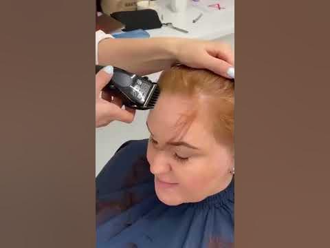 короткая стрижка хит сезона - стрижка как Ивлеевой Насти - YouTube