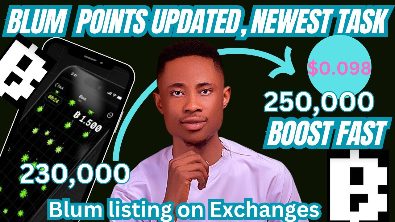 Blum Airdrop Data updated - Blum New task solved || Boost your Points ...