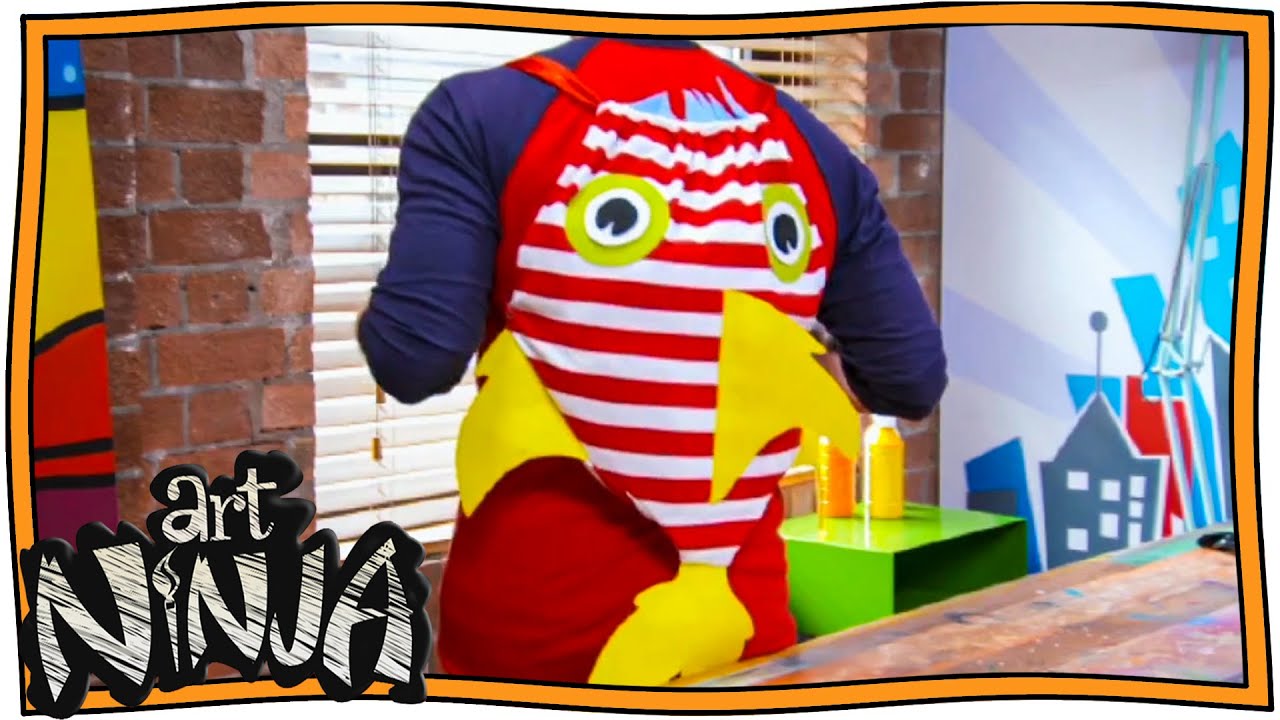 Old T-Shirt Crafts - Art Ninja | Nugget - YouTube