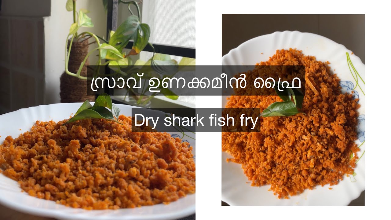 സ്രാവ് ഉണക്കമീൻ fryII Dry shark fry I| Dry fish Recipe - YouTube