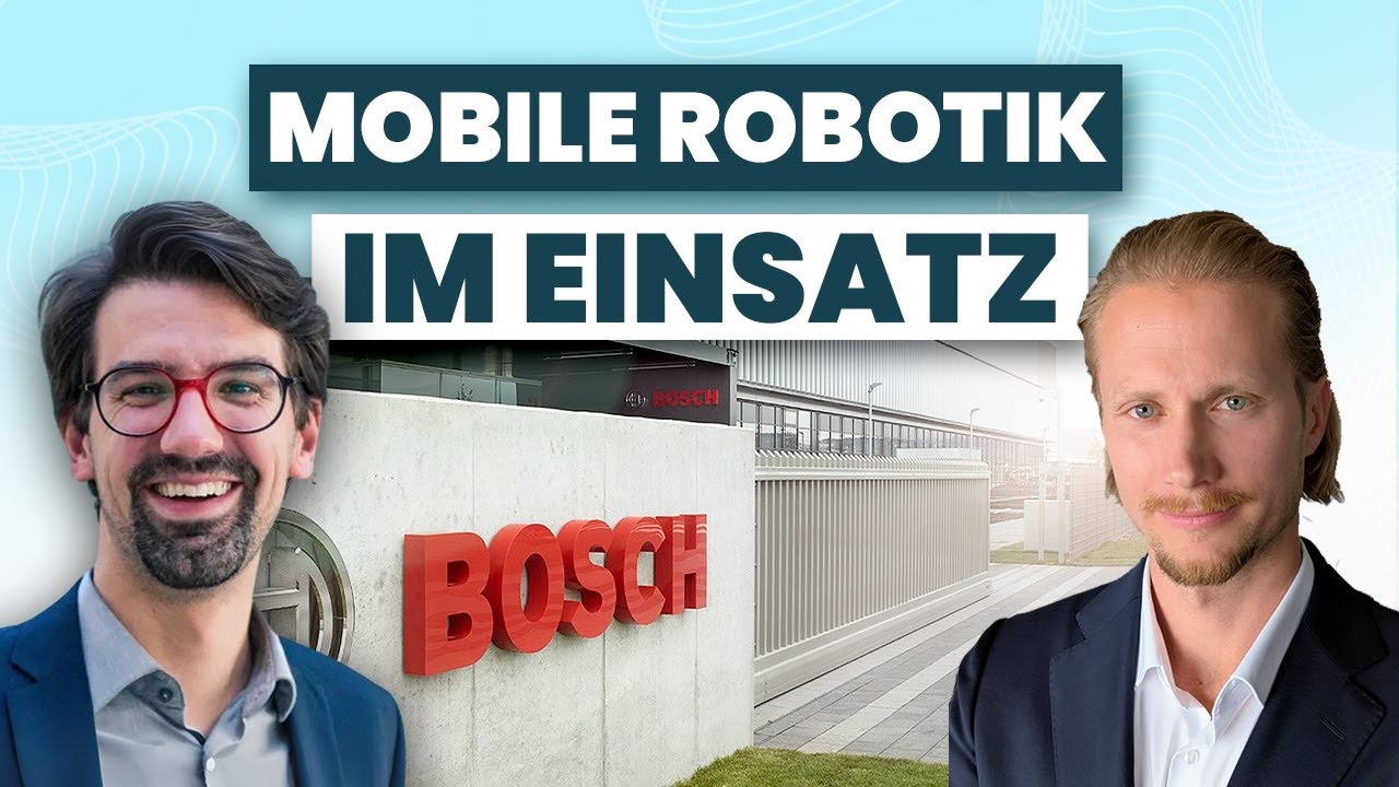 Flottenmanagement bei Bosch: Mobile Robotik und VDA 5050 – mit Matthias ...