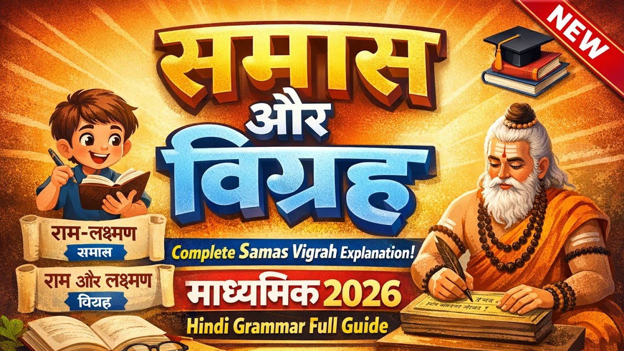 समास और विग्रह | Complete Samas Vigrah Explanation | Madhyamik 2026 ...