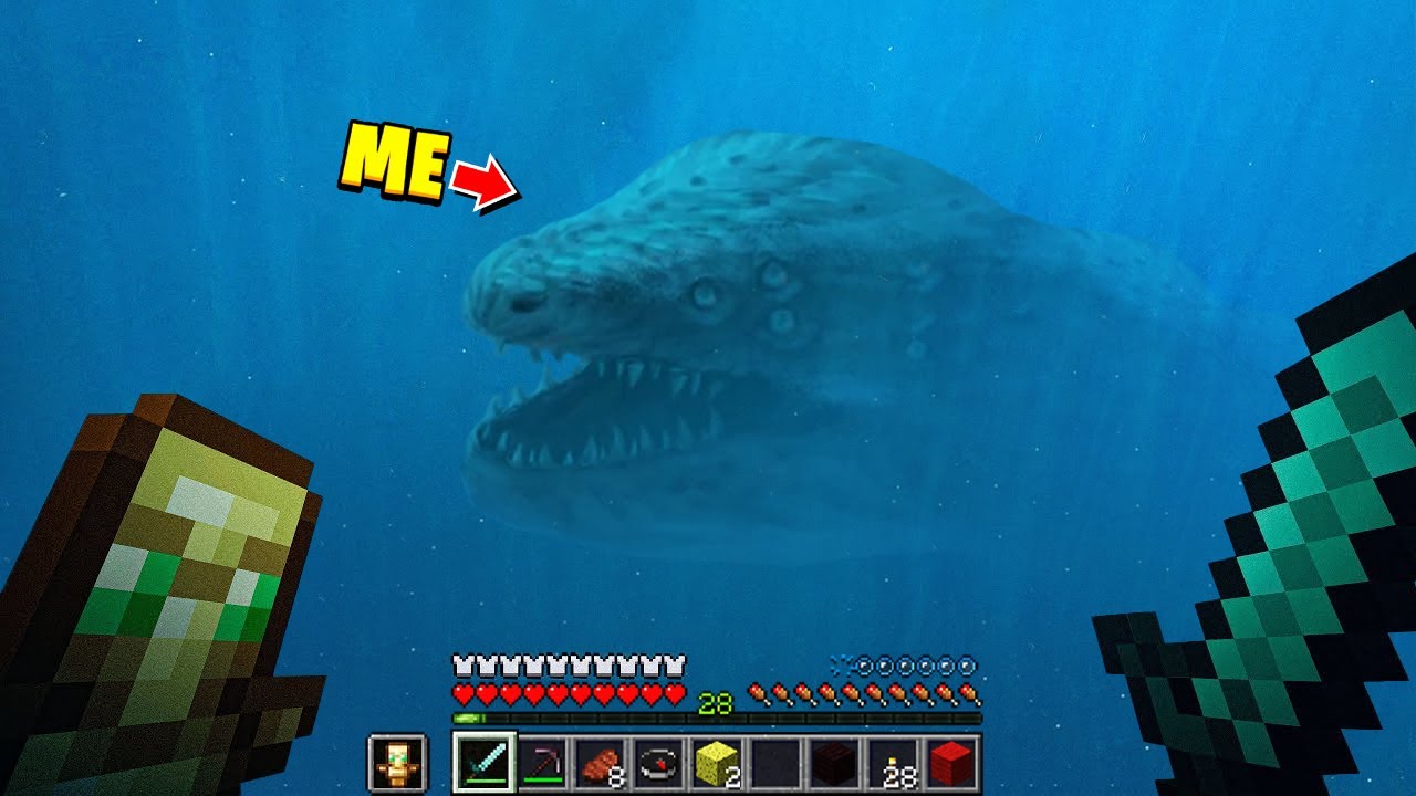 Trolling My Friend as SCP-3000 in Minecraft - YouTube