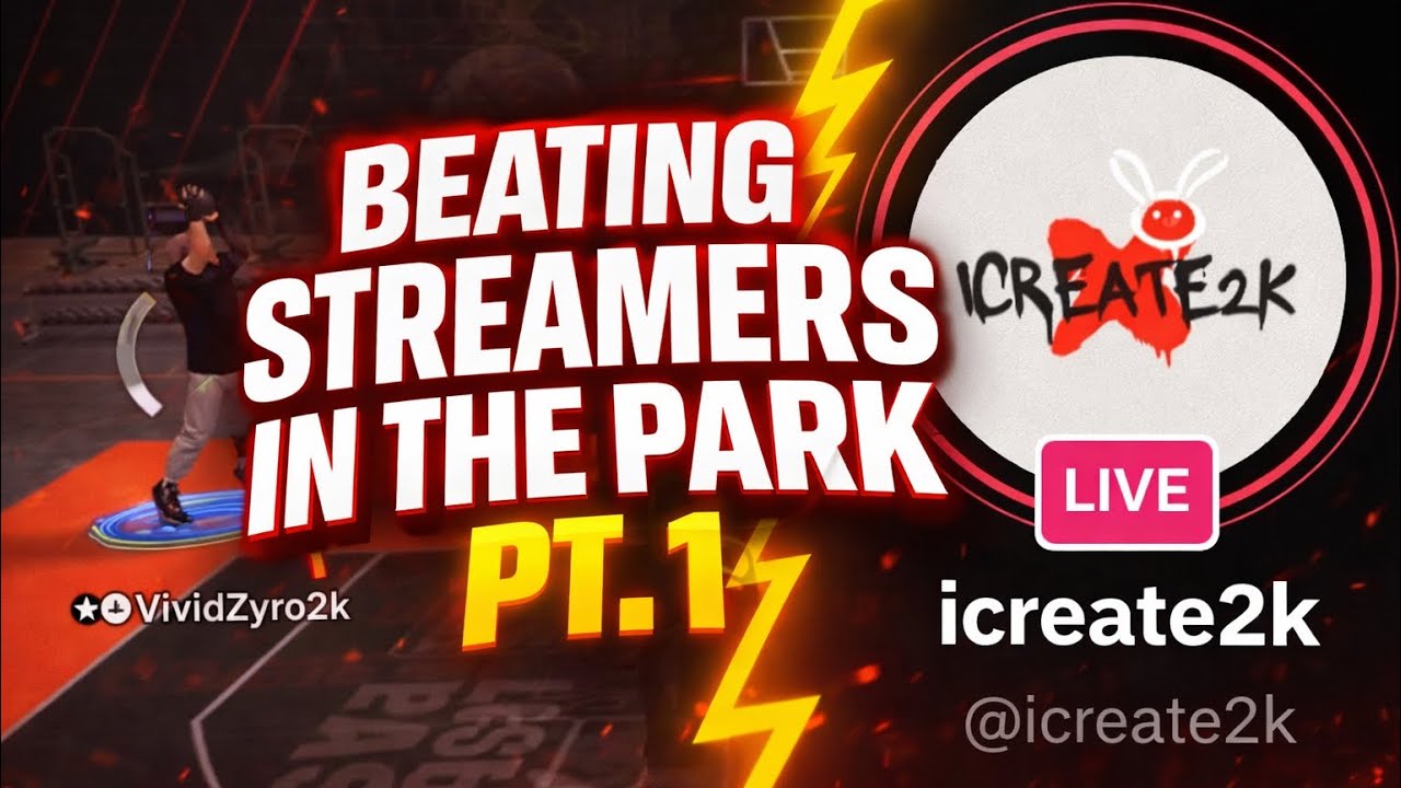 Beating Streamers In The Park Pt. 1 (iCreate2k) - YouTube