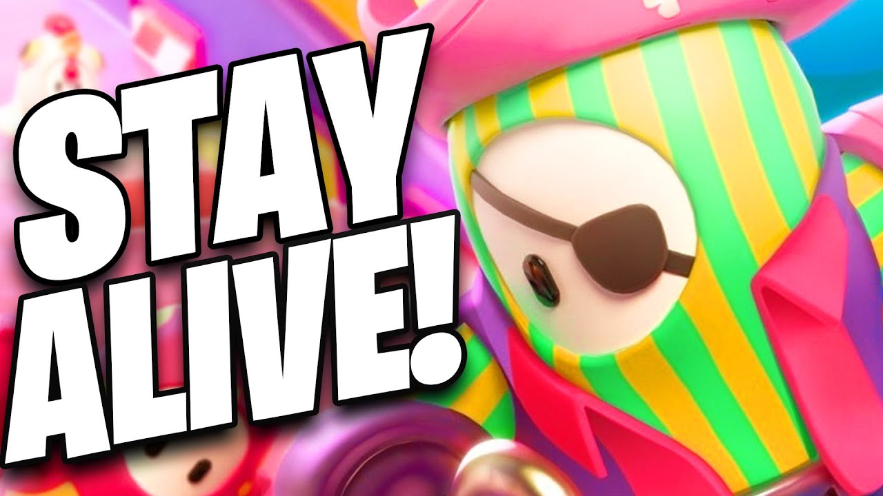 How to STAY ALIVE in a TOUGH Fall Guys Game! - YouTube