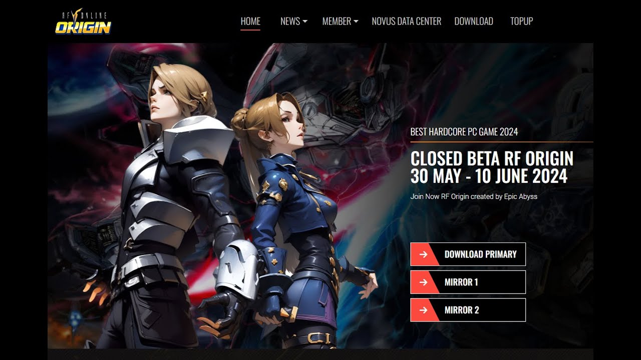 LIVE !!!! NEW RF ONLINE ORIGIN (CBT) TANPA RESET.... #1 - YouTube