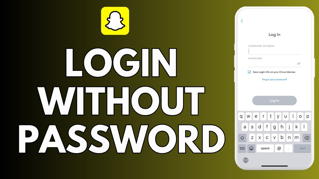 How to Login Snapchat Without Password - YouTube