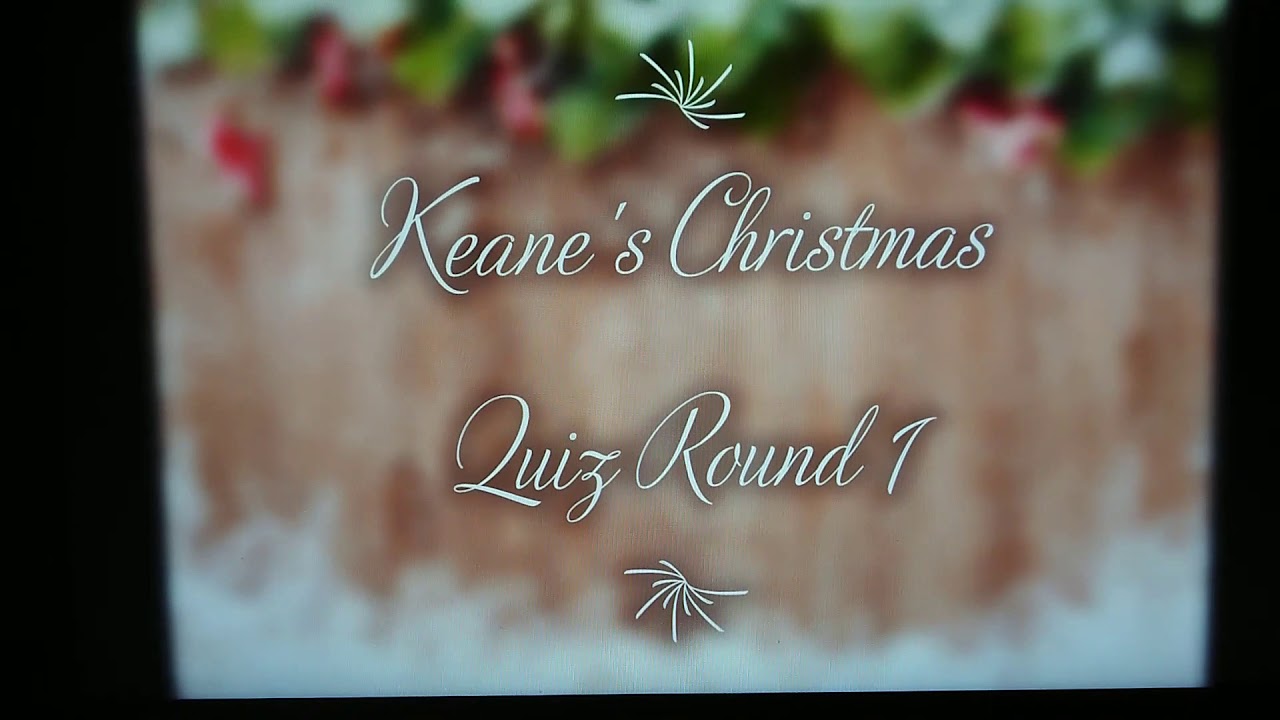 Christmas Quiz Round 1 - Answers - YouTube