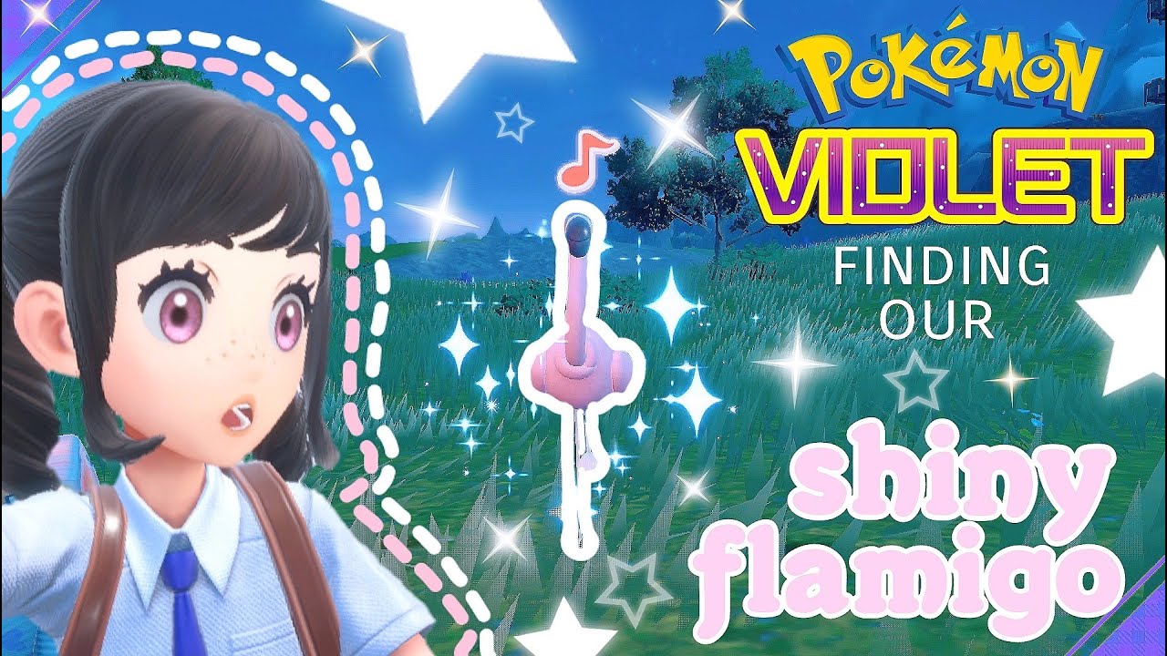 FINDING OUR SHINY PUNCHY BIRD SHINY FLAMIGO in Paldea! (Pokemon Violet ...