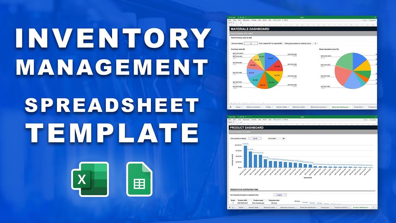 Need to get control of your inventory? "Inventory spreadsheet template ...