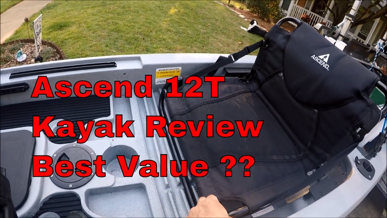 Ascend 12T Kayak Review , Features & Stability - YouTube