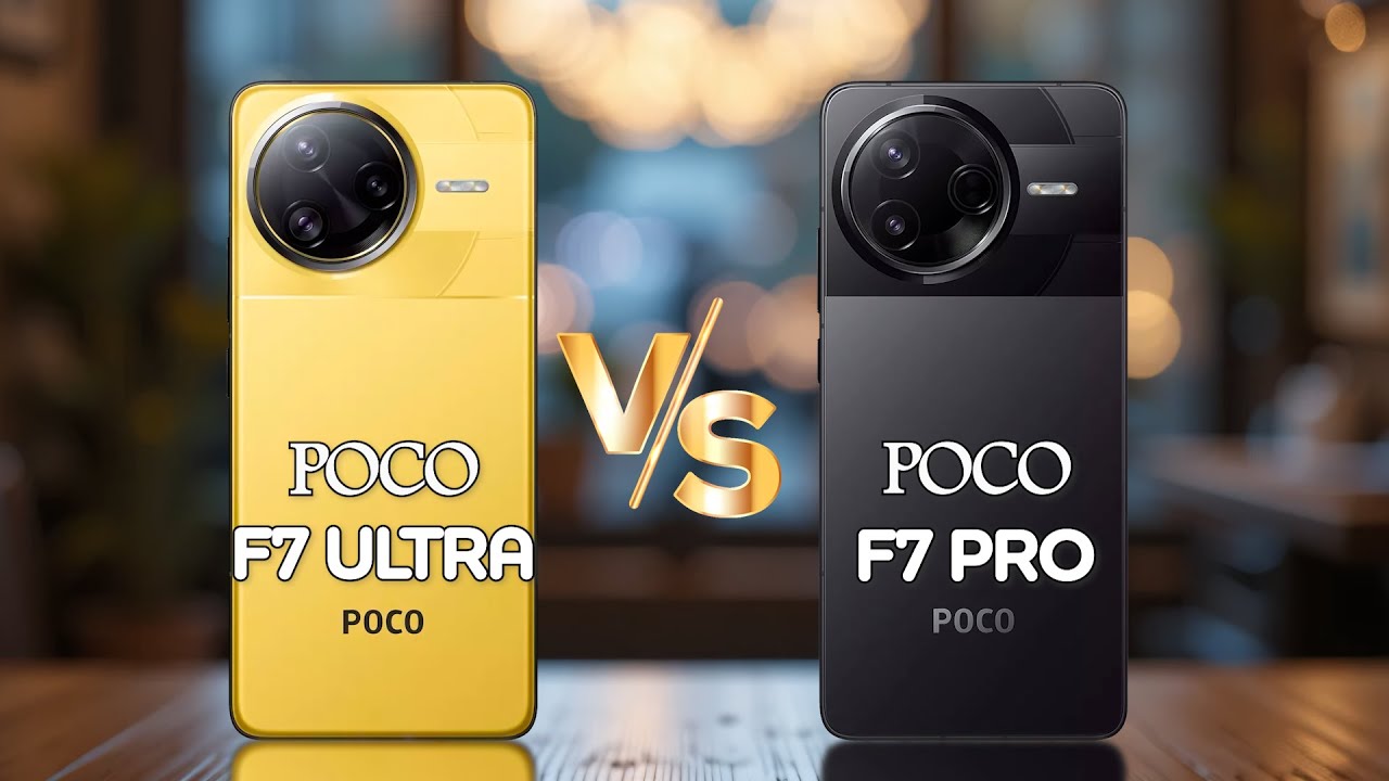 Poco F7 Ultra Vs Poco F7 Pro - YouTube