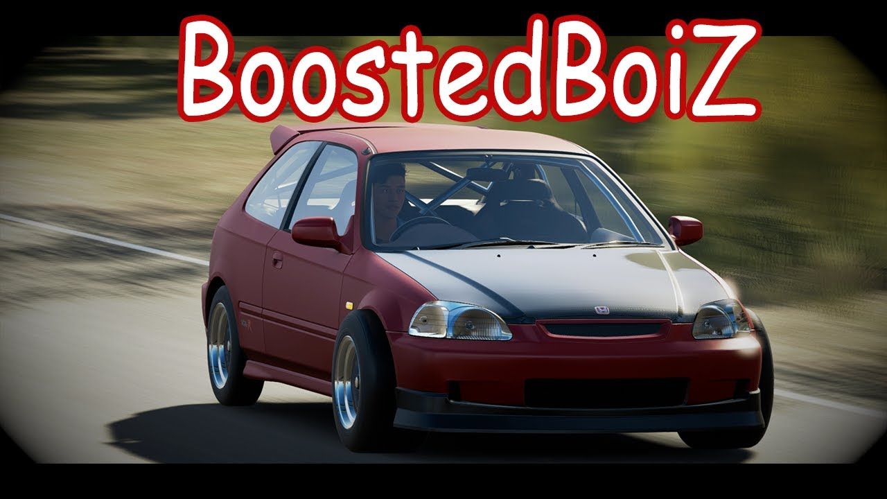 Boosted Boiz Turbo Civic in Game - YouTube
