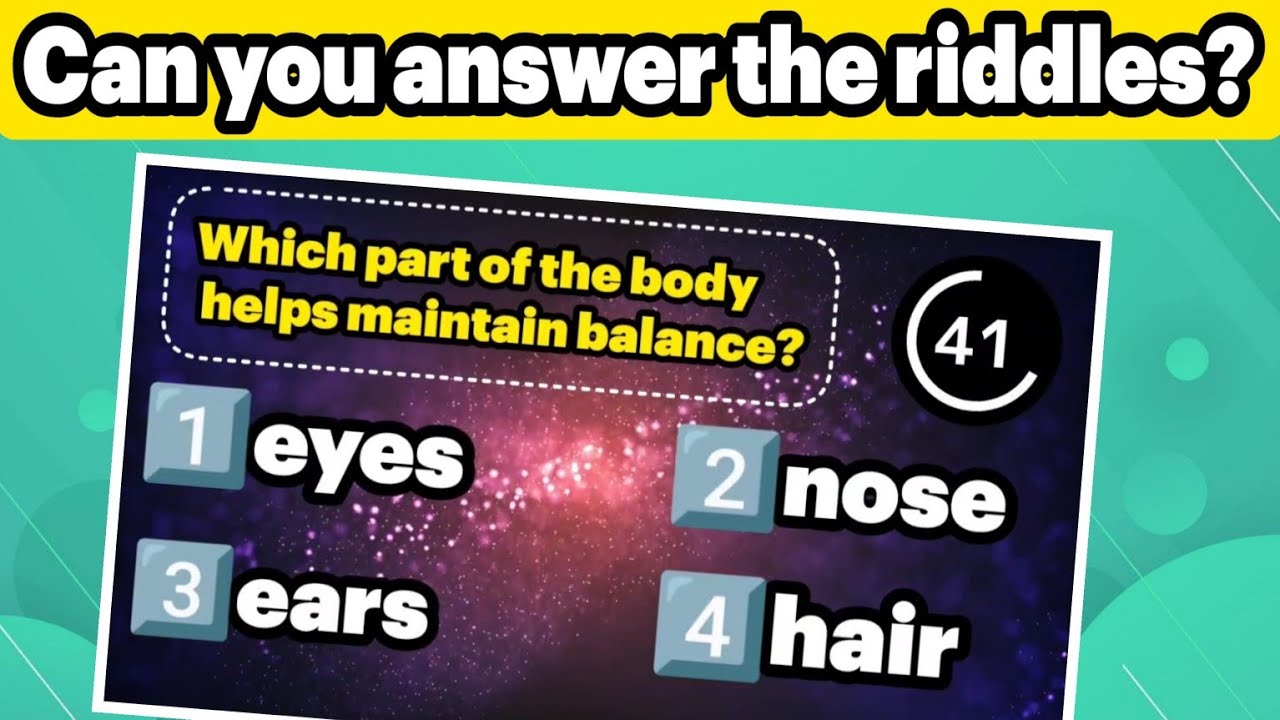 Prove your intelligence by answering these riddles ! - YouTube