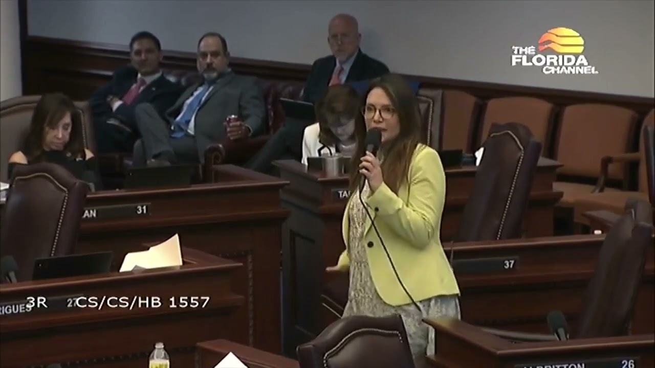 Florida GOP state Sen. Ileana Garcia claims LGBT 'not permanent' - YouTube