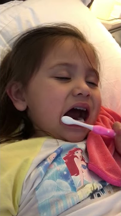 Brushing Teeth and falling asleep!!!! - YouTube