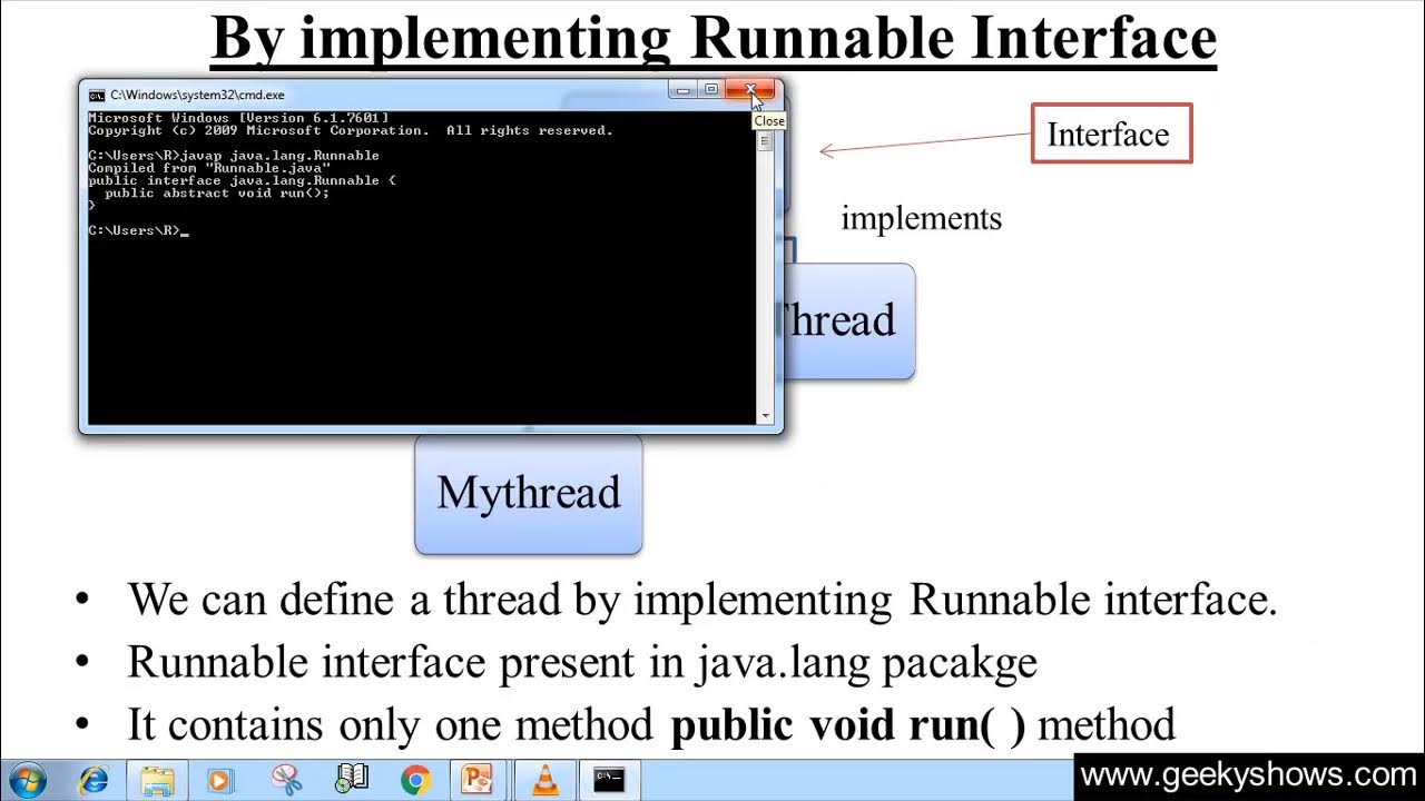 311. Creating Thread by implementing Runnable Interface in Java Programming (Hindi) - YouTube