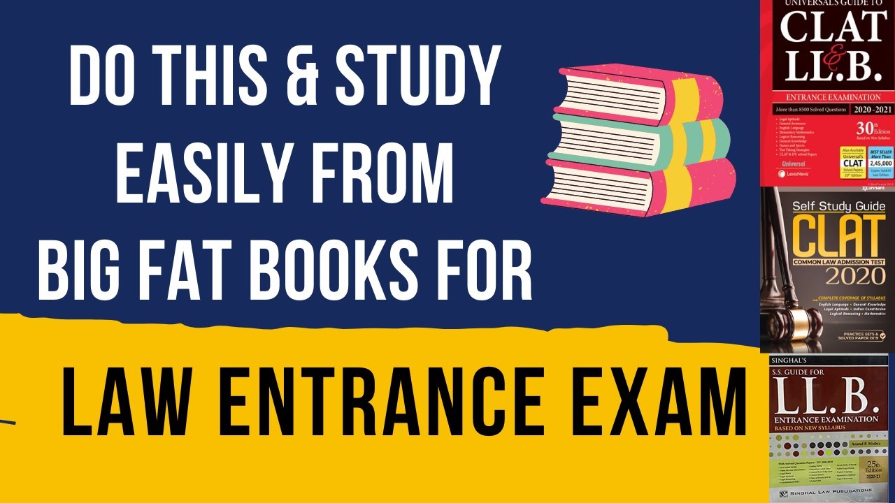 How to study from Compendium for Law Entrance Exam | How to study from ...