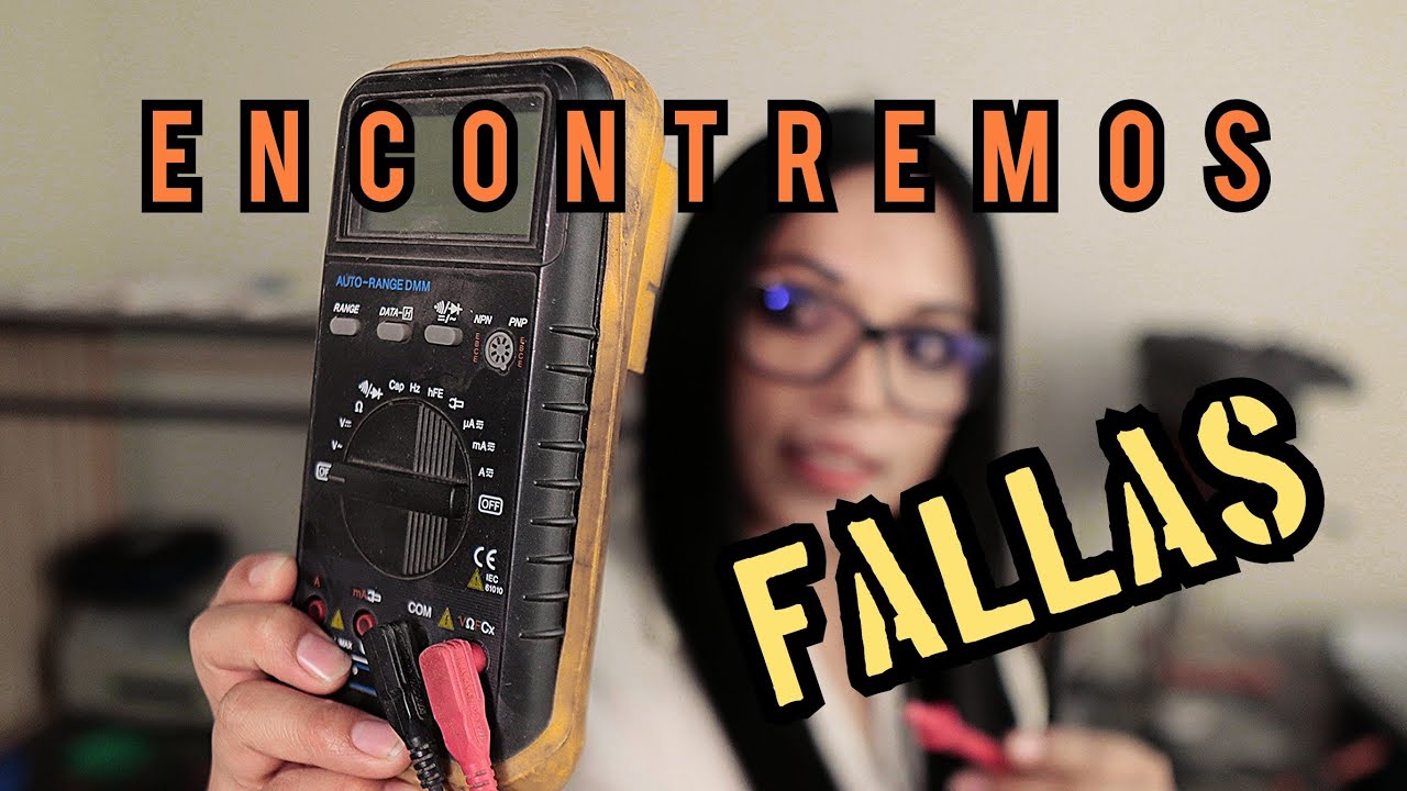 Como detectar fallas electrónicas con la prueba de continuidad - YouTube