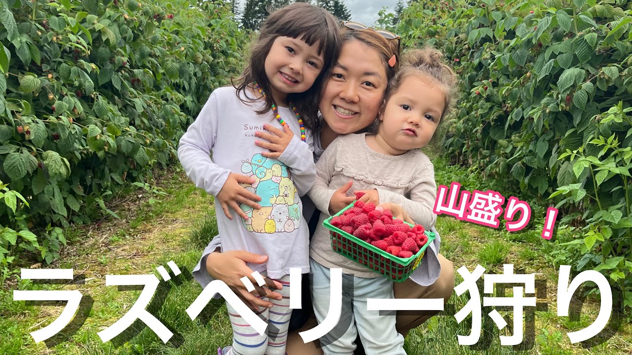 We had very fun at raspberry picking! - YouTube
