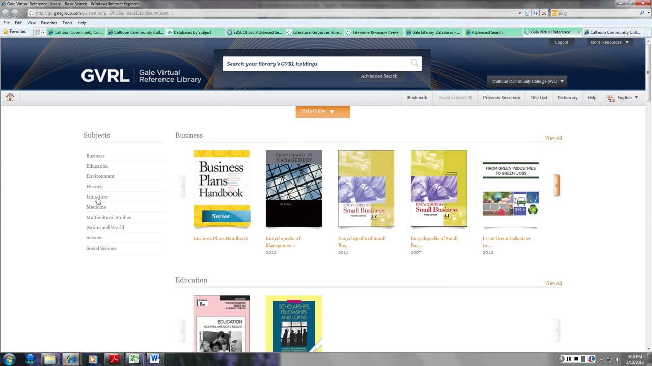 3.3 Searching Library Databases - YouTube