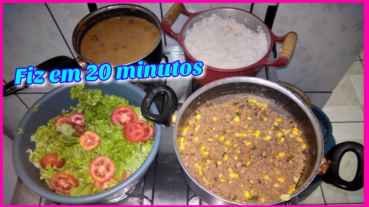 Jantar simples e rápida para família - YouTube