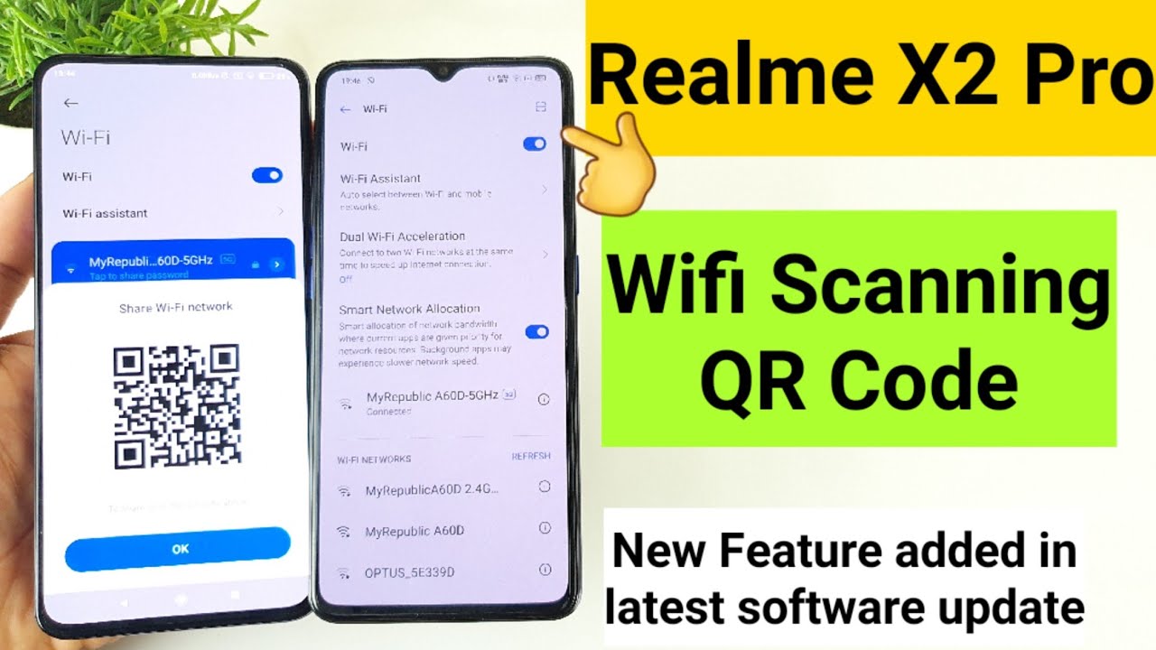 Realme x2 pro Wifi scanning feature with latest software update - YouTube