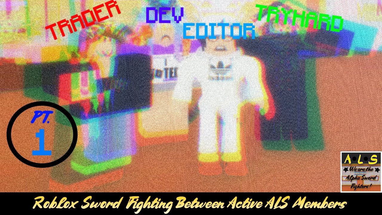 Roblox Sword Fighting Between Active ALS Members - YouTube